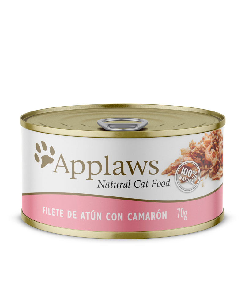 Applaws Lata Atún y Camarón 70 Gr – EcológicoPet
